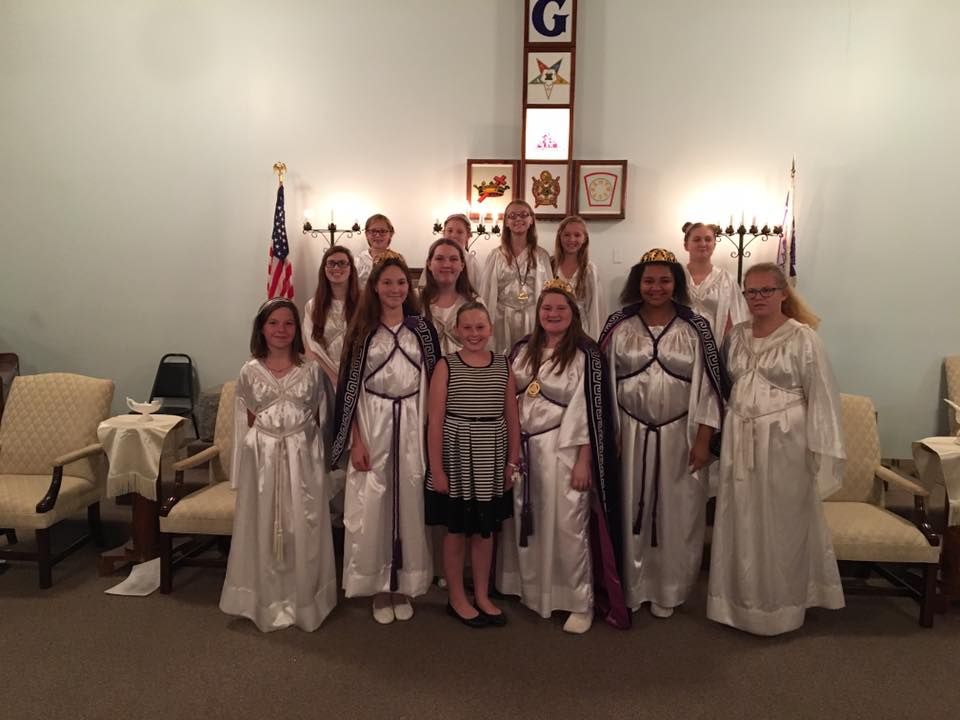 initiation | Job's Daughters International